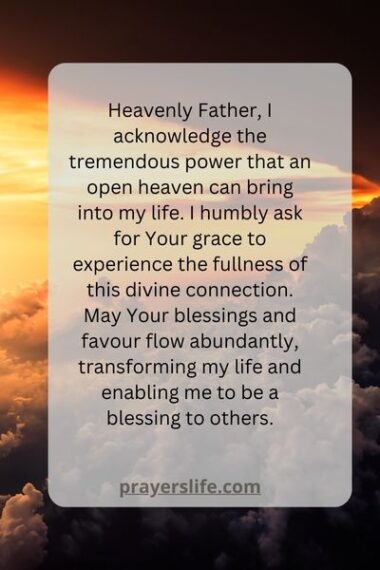 16 Powerful Prayer Points On Open Heaven