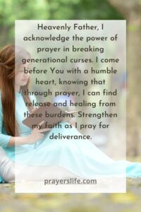 22 Powerful Prayers For Release Of Ancestral Curses