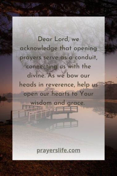 20 Powerful Opening Prayer For A Program