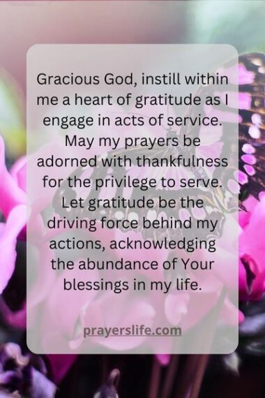 17 Powerful Prayers For Serving