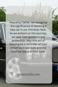 20 Wonderful Christian Prayer For New Car Blessing