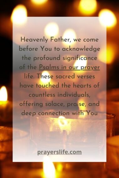 21 Best Prayers Based On Psalms