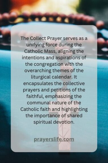 What Is The Collect Prayer In The Catholic Mass?