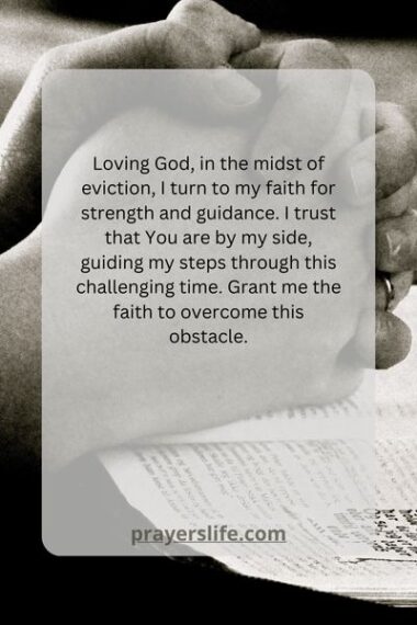 17 Powerful Prayer To Stop Eviction