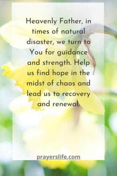 22 Powerful Prayers For Victims Of Natural Disasters