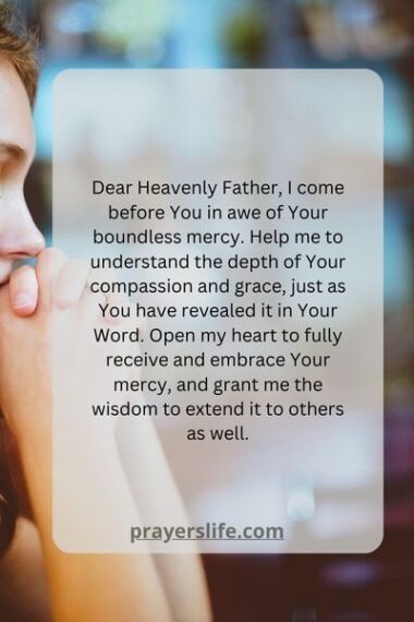 21 Effective Prayer Points For Mercy With Bible Verses