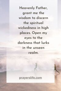 30 Powerful Prayers Against Spiritual Wickedness