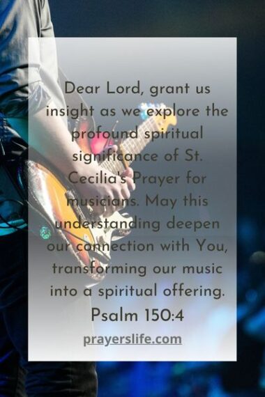15 Effective St Cecilia Prayer For Musicians
