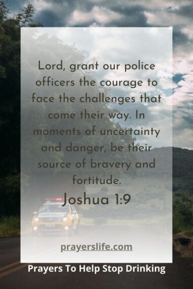 15 Powerful Prayer For A Police Officer