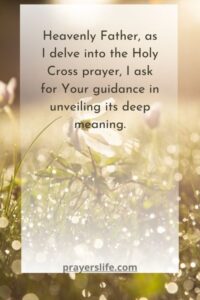 18 Inspiring Prayers Of The Holy Cross