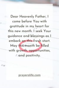 22 Powerful New Month Prayers And Blessings