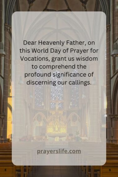 20 Best World Day Of Prayer For Vocations
