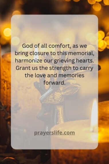 19 Uplifting Closing Prayer For Memorial Service