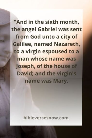 55 Effective Bible Verses About The Virgin Mary