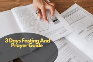 3 Days Fasting And Prayer Guide