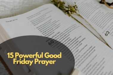 15 Powerful Good Friday Prayer