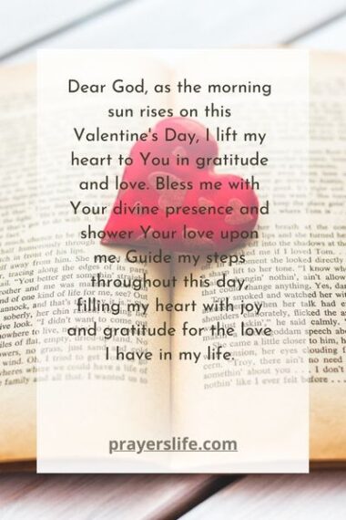 16 Effective Short Morning Prayer For Valentine's Day