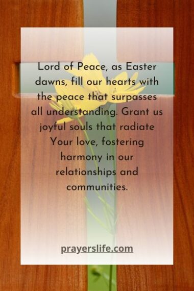 16 Powerful Easter Prayers For Peace